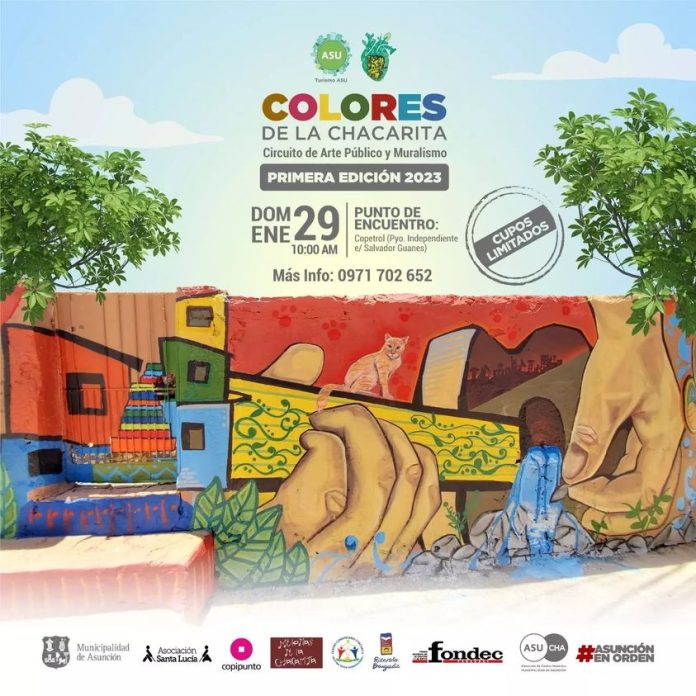 Invitan a recorrer los 45 murales artísticos del barrio Chacarita de ...
