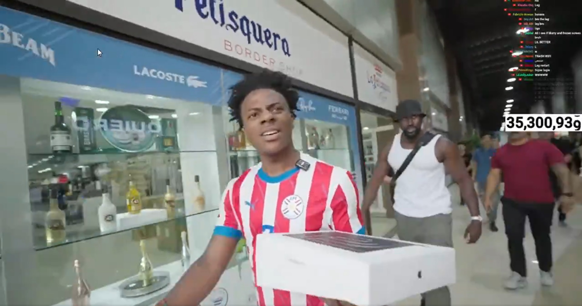 Video: Speed, el streamer millonario, sorprende en Ciudad del Este ...